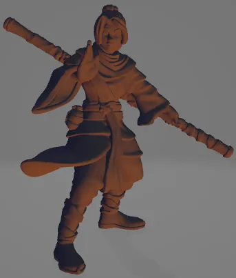 Path of the Wandering Monk Heroquest Proxy - Free 3D Print Model ...