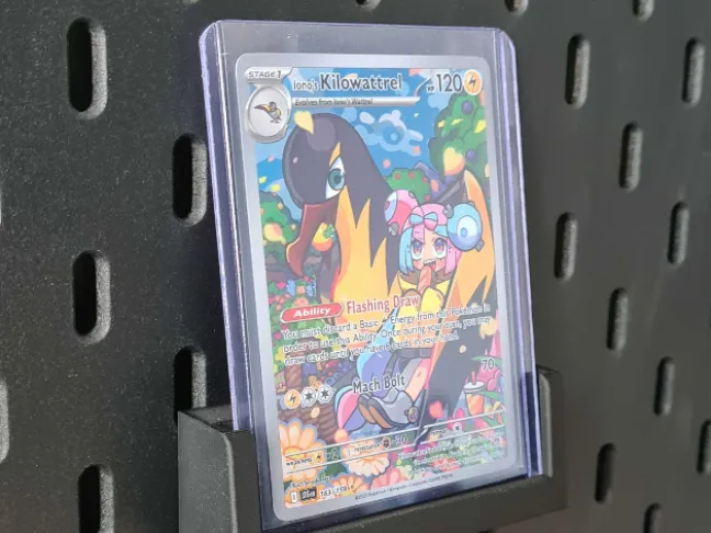 IKEA SKÅDIS Pokemon card display - Free 3D Print Model - MakerWorld