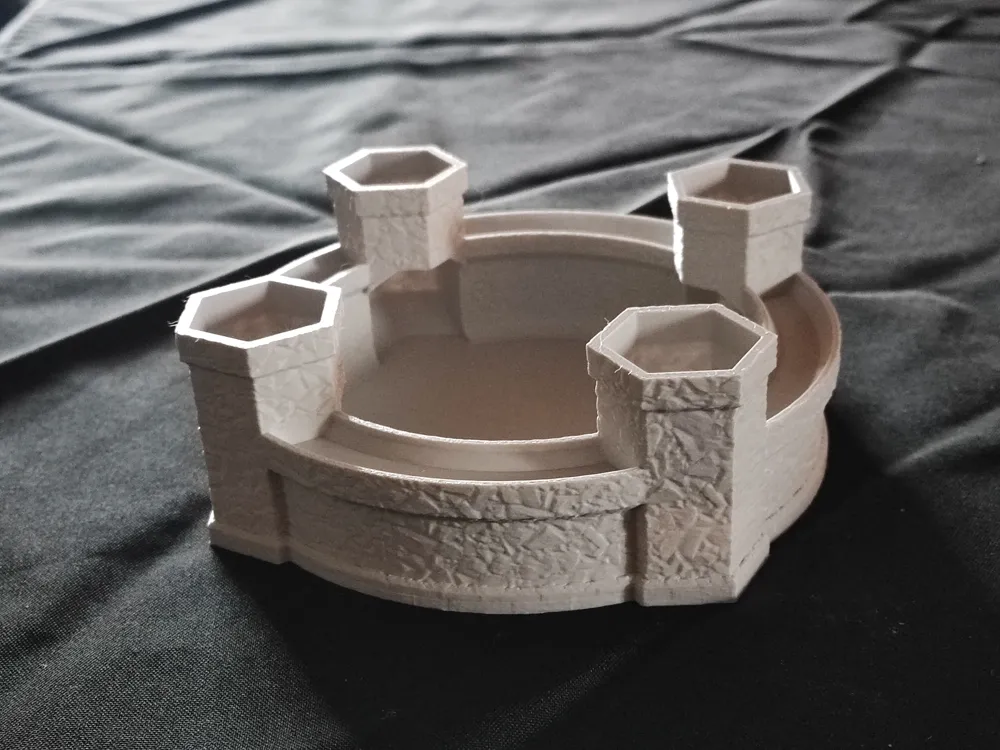 A centerpiece dice launcher - Free 3D Print Model - MakerWorld