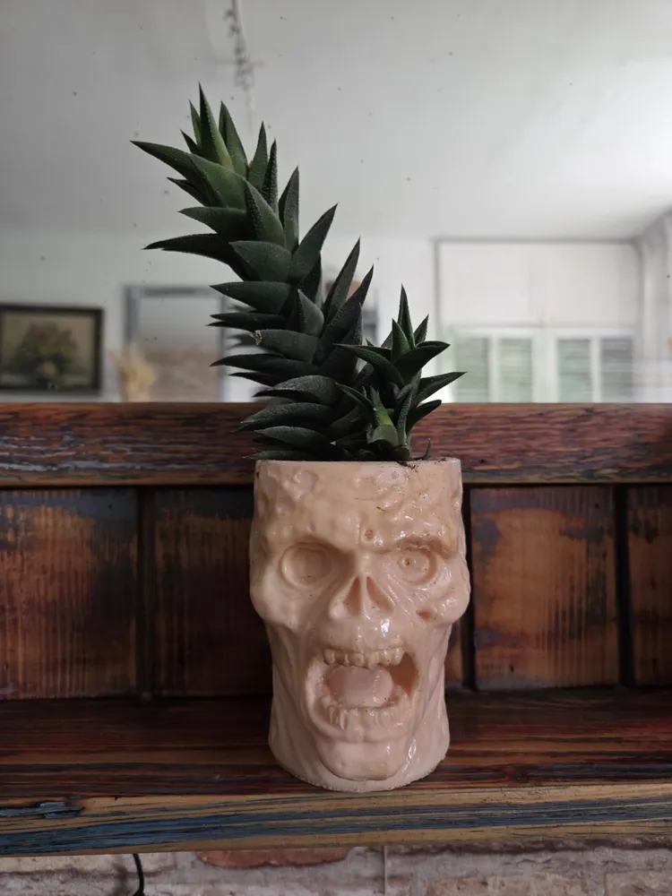 skull pot - Free 3D Print Model - MakerWorld