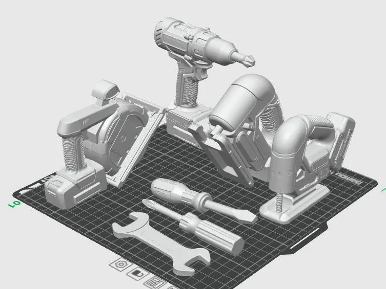 Ultimate Kids' DIY Workshop Printable Toy Tool Set - Free 3D Print ...