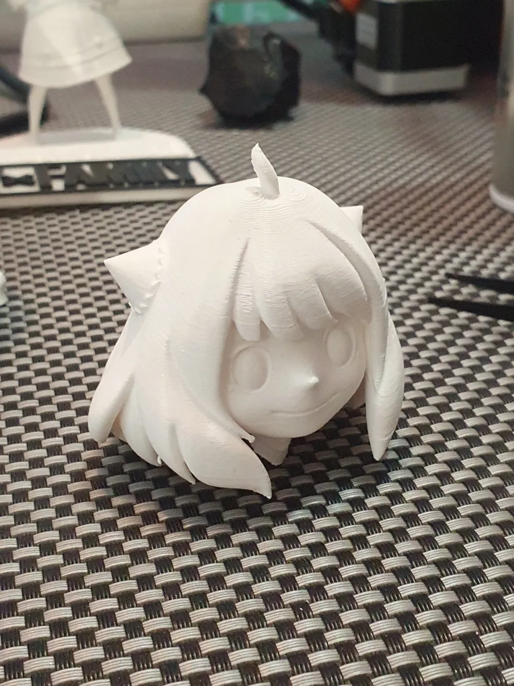 Anya Forger Spy x Family for painting - Free 3D Print Model - MakerWorld