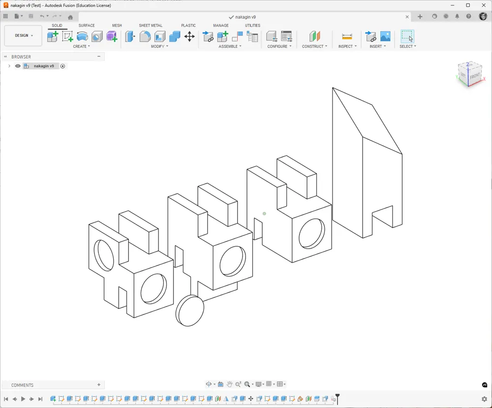 Nakagin tower blocks - Free 3D Print Model - MakerWorld