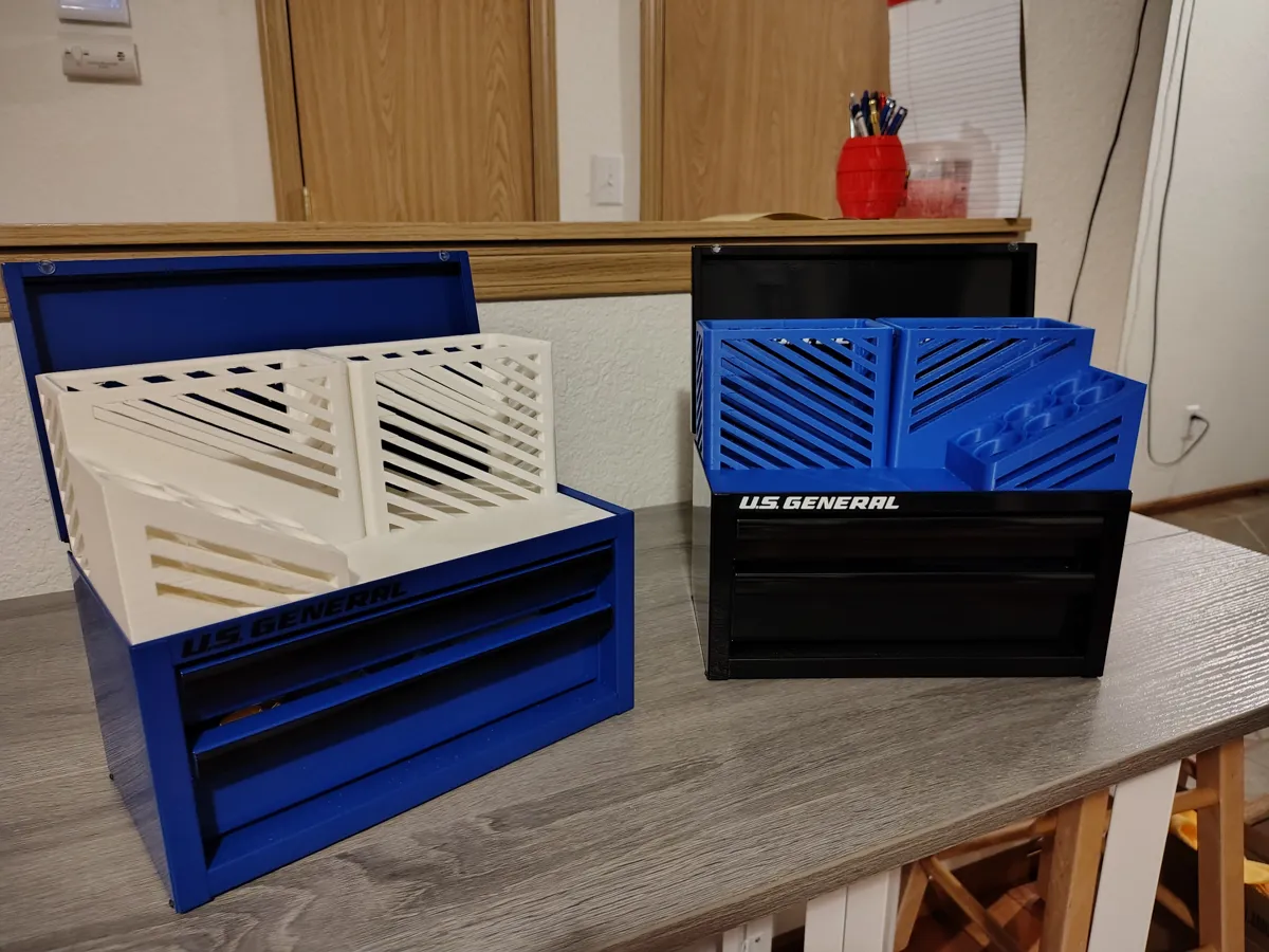 Mini Toolbox Organizer - Free 3D Print Model - MakerWorld