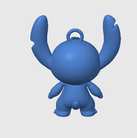 Stitch Keychain - Free 3D Print Model - MakerWorld