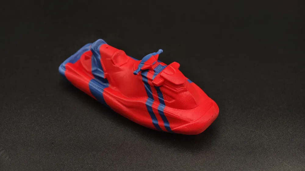 【Bathtub Toy】Floating Two-color Jet Ski - Free 3D Print Model - MakerWorld
