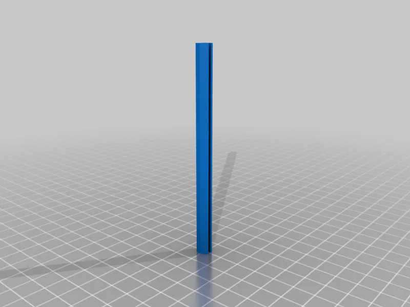 Aluminium Profile 2020 slot cover flat - Free 3D Print Model - MakerWorld