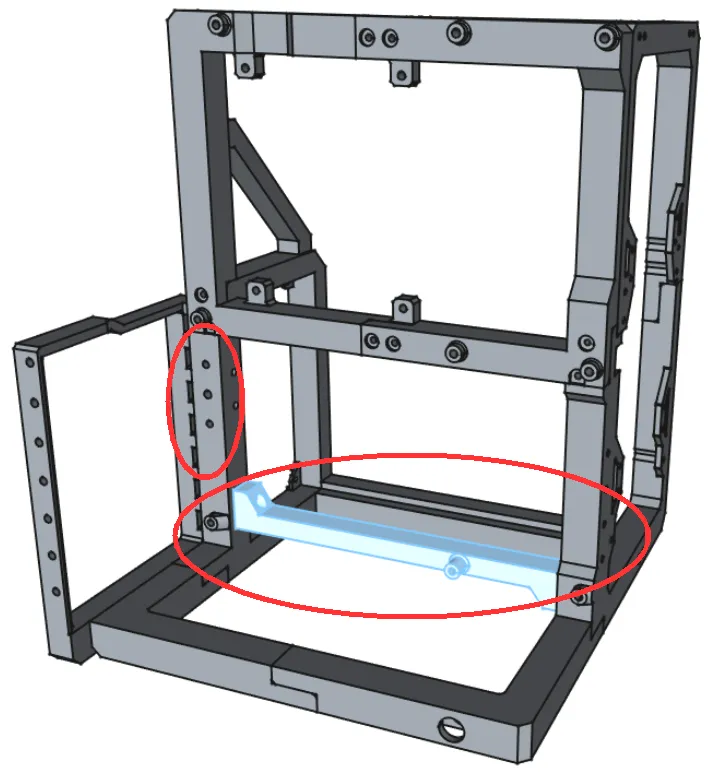 Open Frame PC Case ATX - Free 3D Print Model - MakerWorld