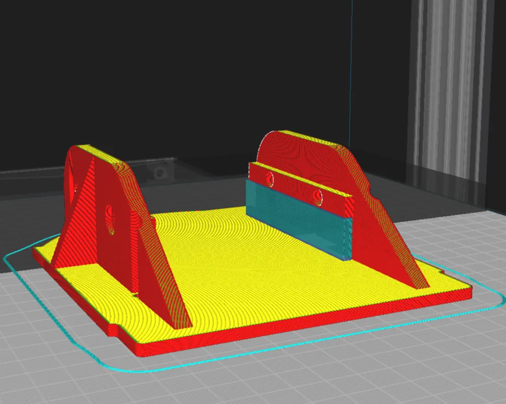 VKB Gladiator NXT 4080/4040 Profile mount - Free 3D Print Model ...