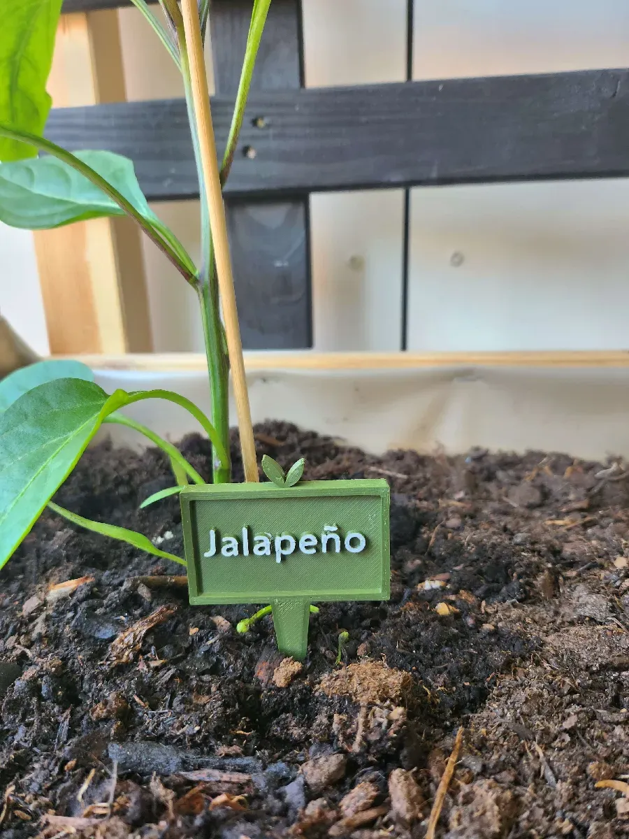 Plant sign by Skyehiii MakerWorld: Download Free 3D Models