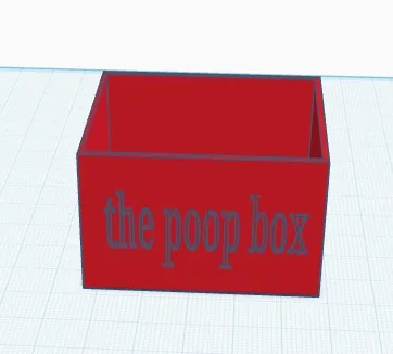 the poop box - Free 3D Print Model - MakerWorld