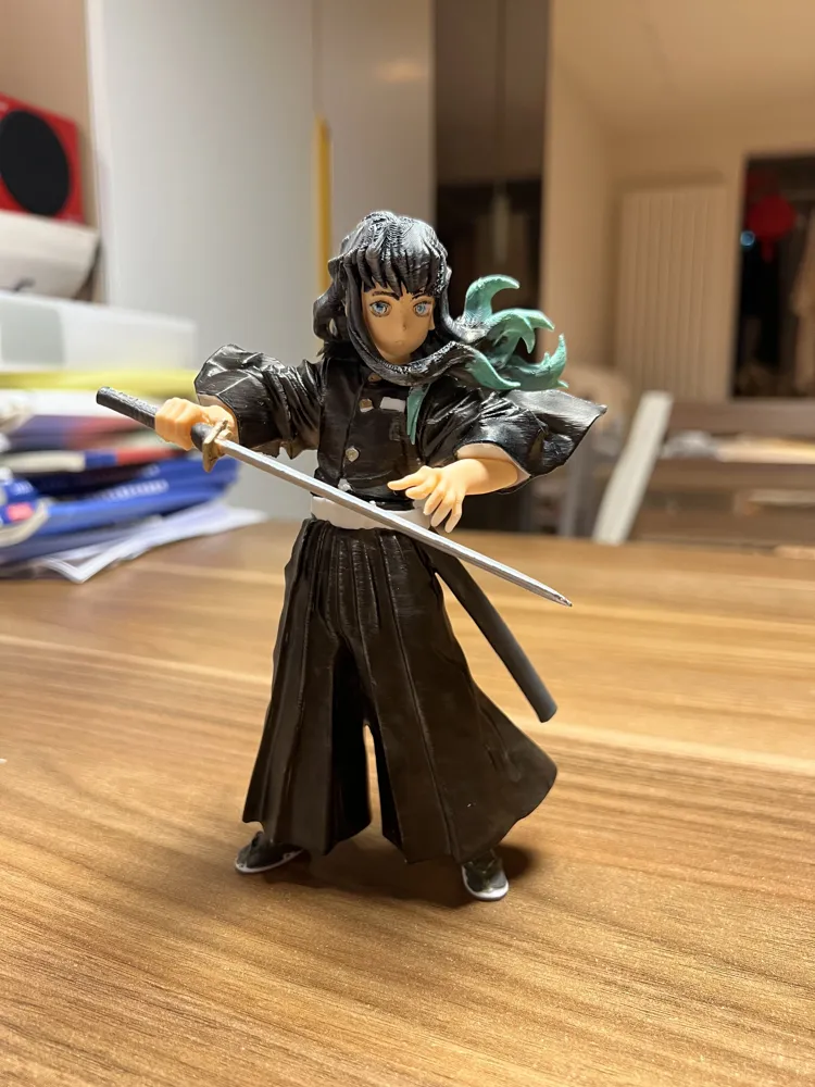 Demon Slayer Tokito Muichiro Mist Breathing - Free 3D Print Model ...