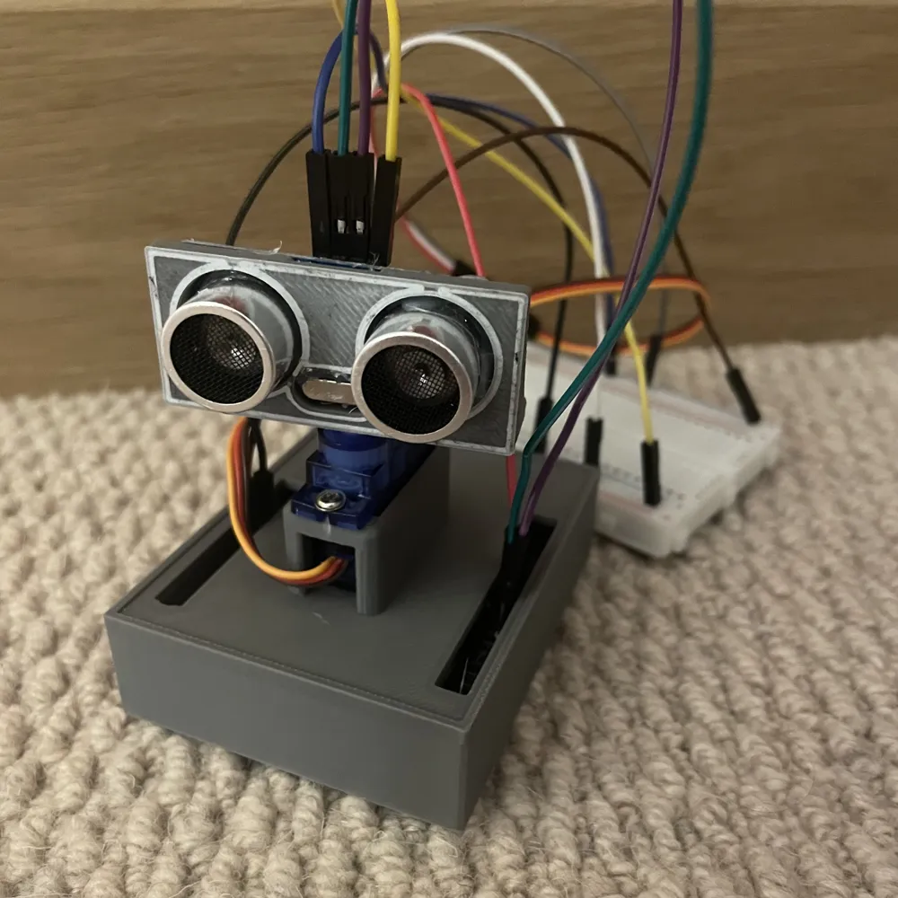 Ultrasonic Sensor Radar Arduino Project - Free 3D Print Model - MakerWorld