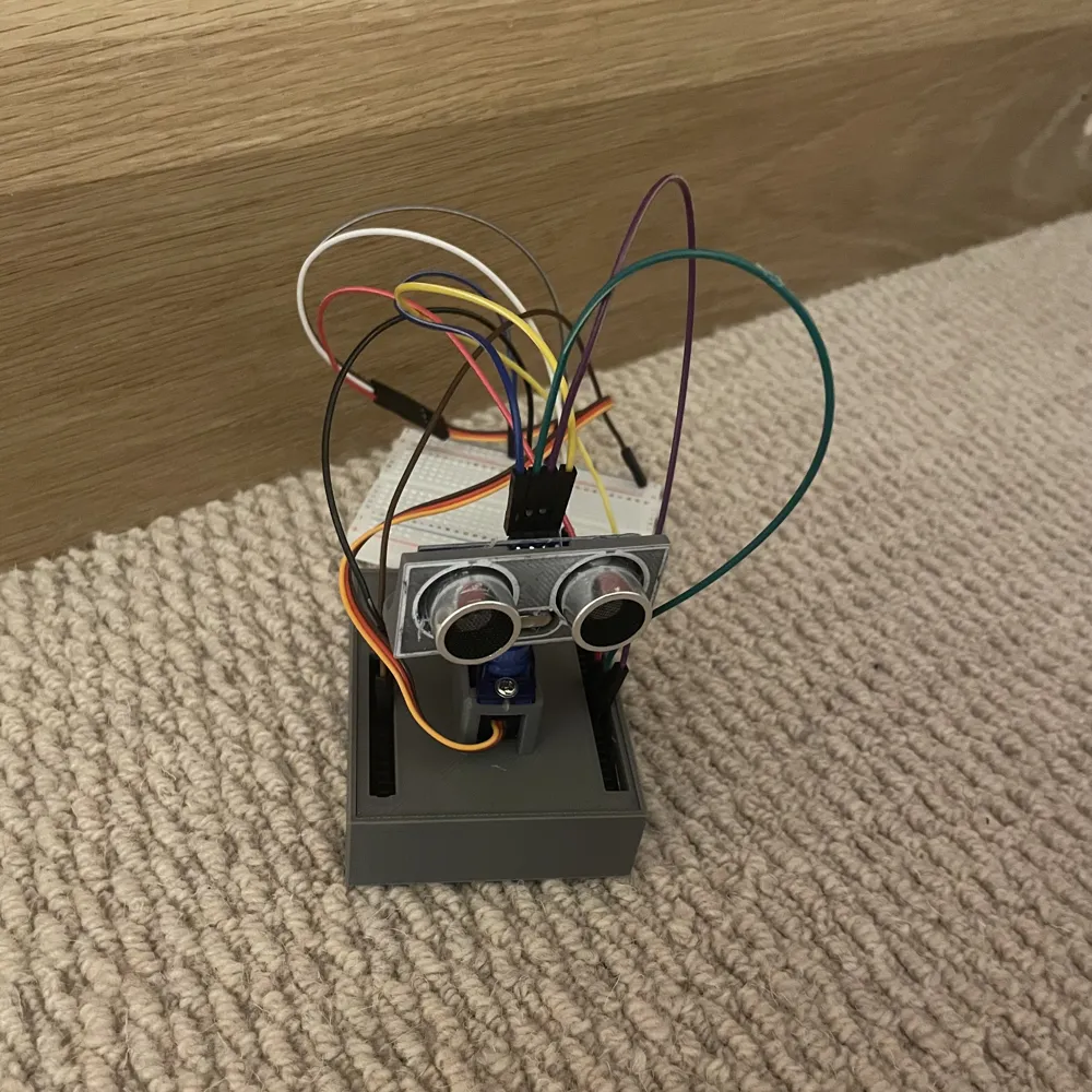Ultrasonic Sensor Radar Arduino Project - Free 3D Print Model - MakerWorld