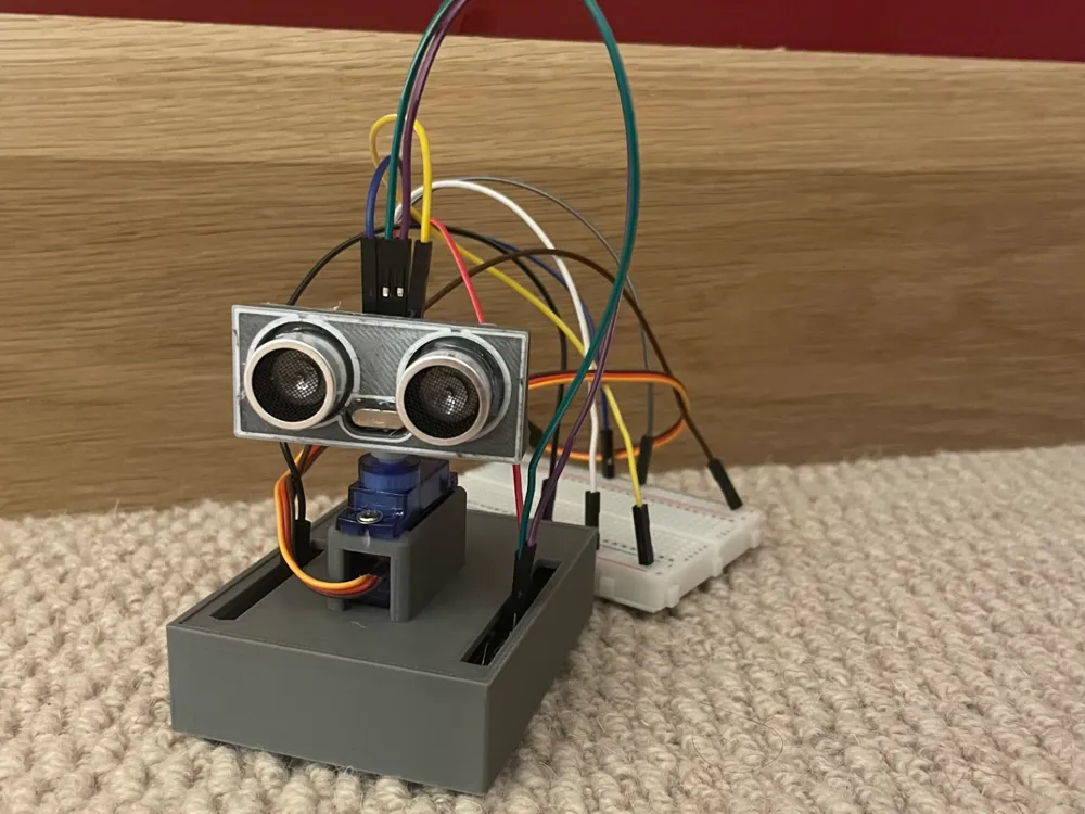 Ultrasonic Sensor Radar Arduino Project - Free 3D Print Model - MakerWorld