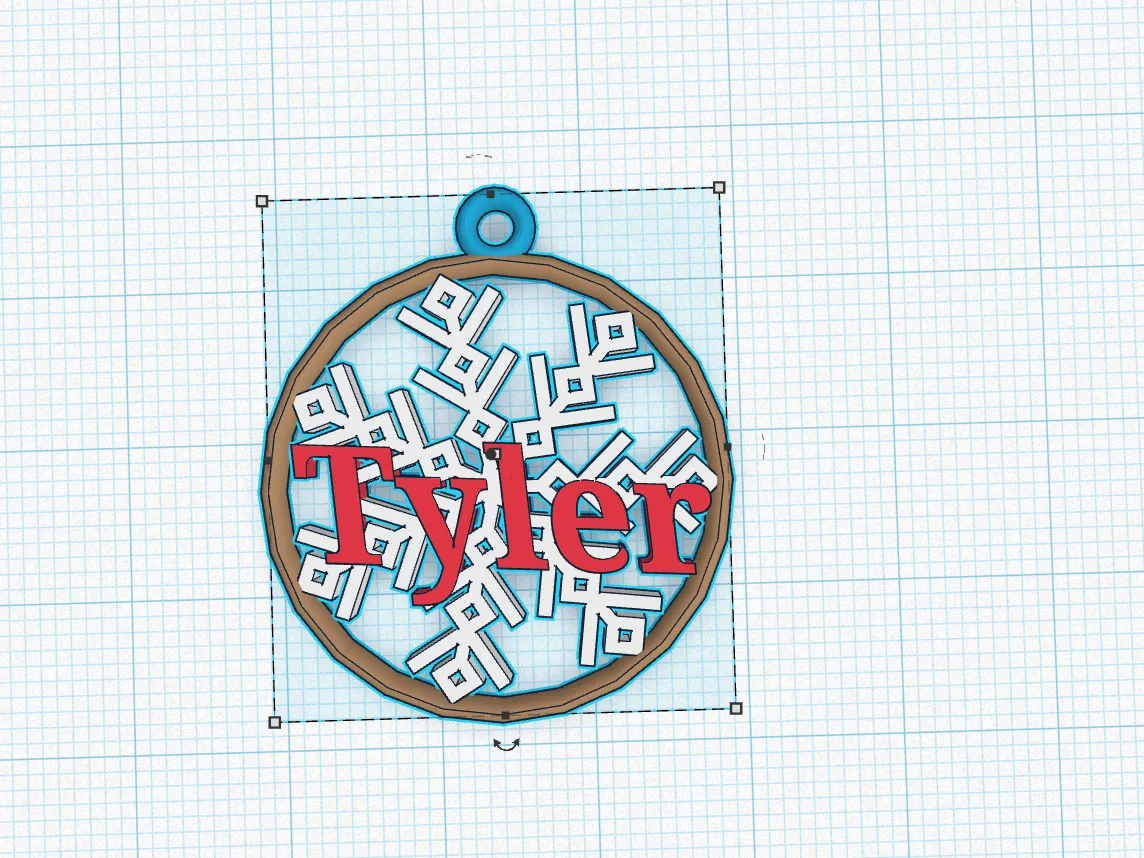 name ornament - Free 3D Print Model - MakerWorld