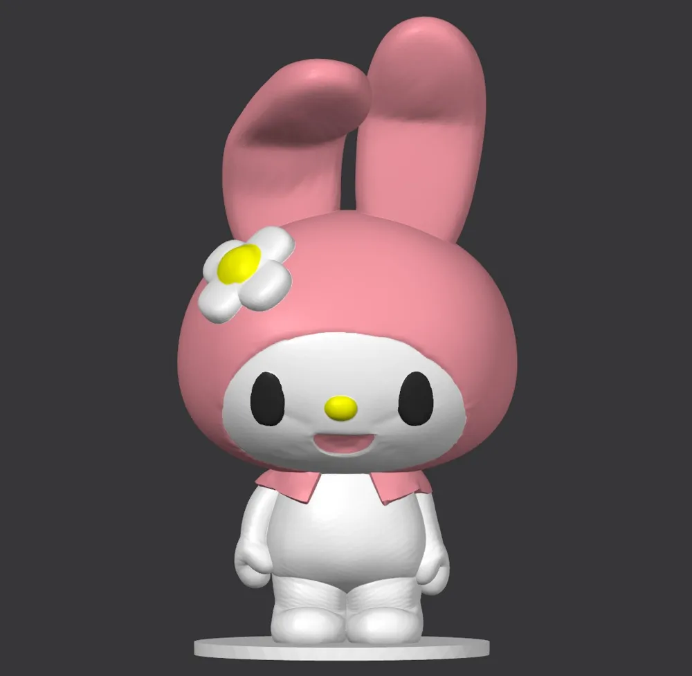 Melody (My Melody & Kuromi) by Edna Lab MakerWorld: Download Free 3D Models