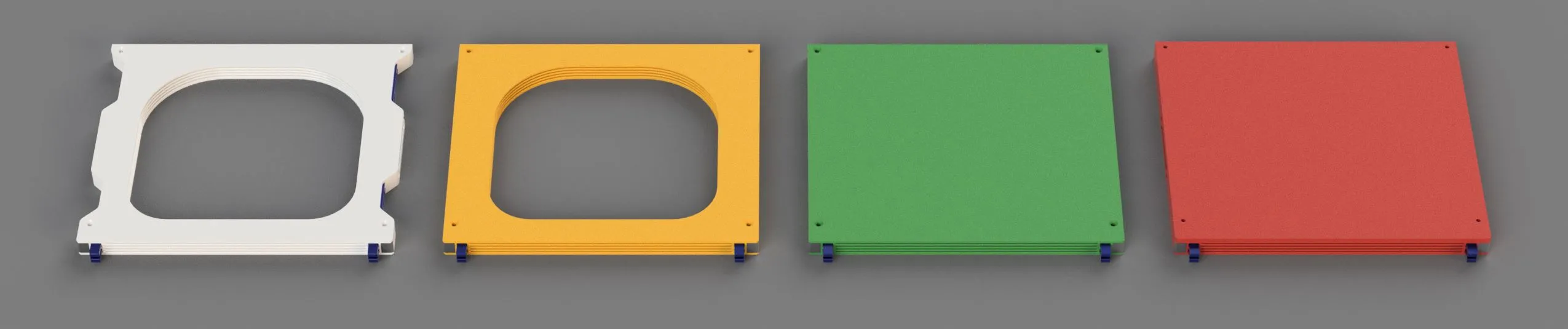 FNT Centauri Carbon Simple buildplate holder - Free 3D Print Model ...