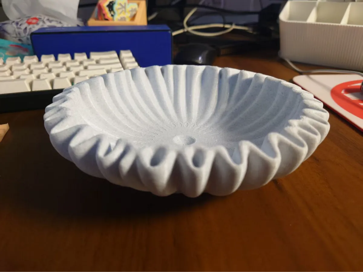 Wave Ceramic Fruit Plate French Decorative Fruit Bowl Elegant Artistic ...