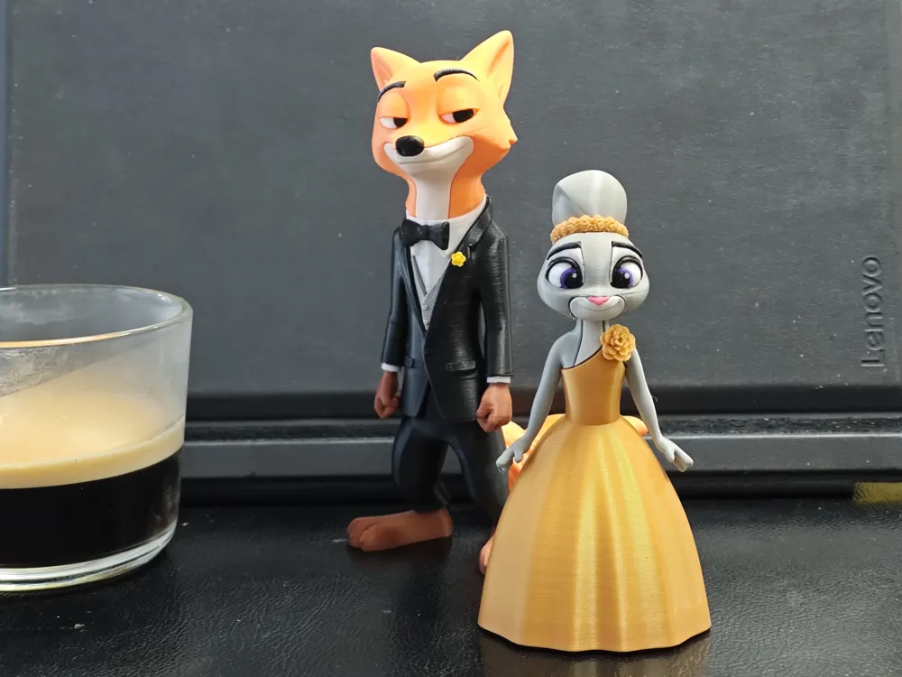 Zootopia 2 - Judy Hopps - Dress Version - no AMS needed - Free 3D Print ...