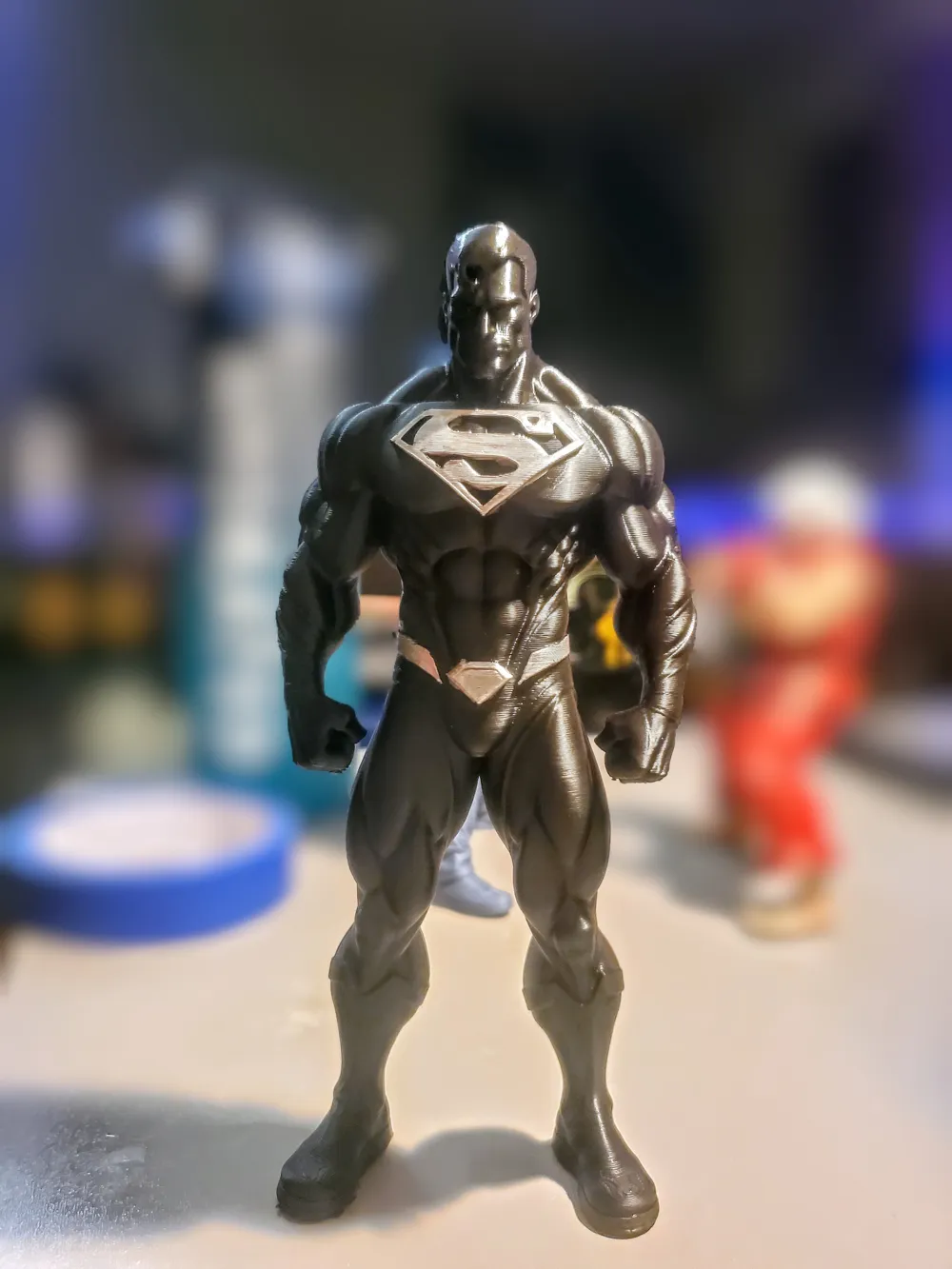 black suit superman - Free 3D Print Model - MakerWorld