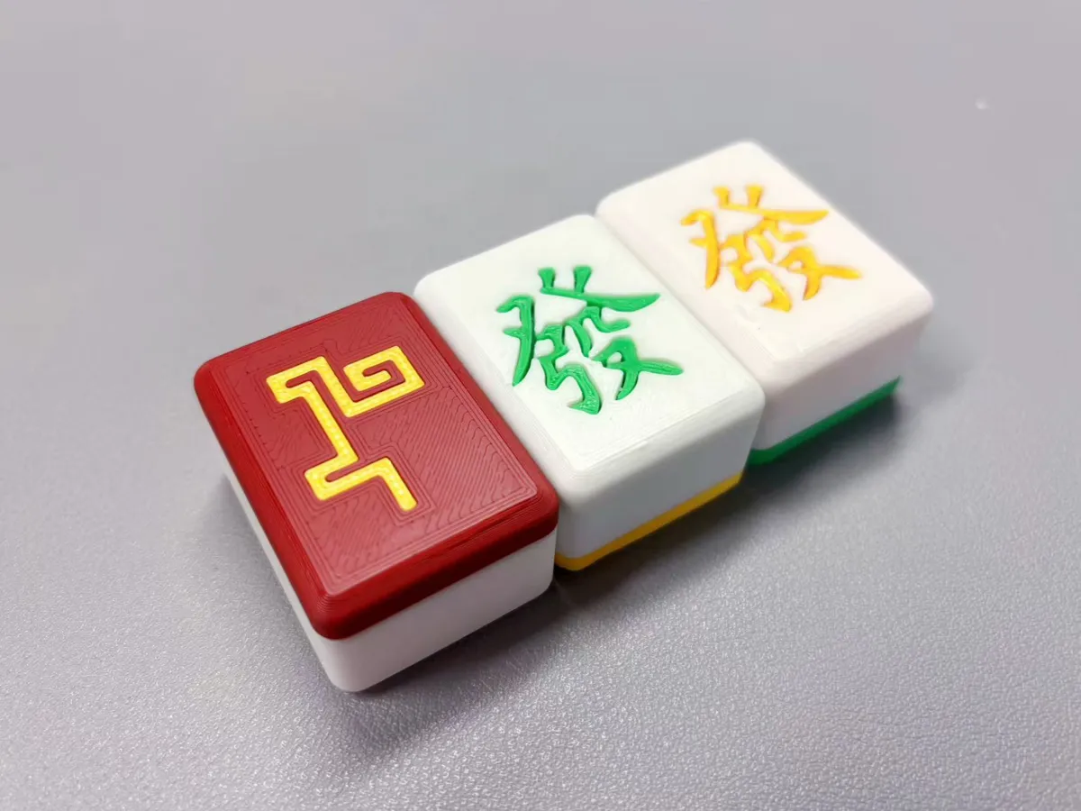 Mahjong 'Fa' assembly version, with the Year of the Horse gala logo on ...