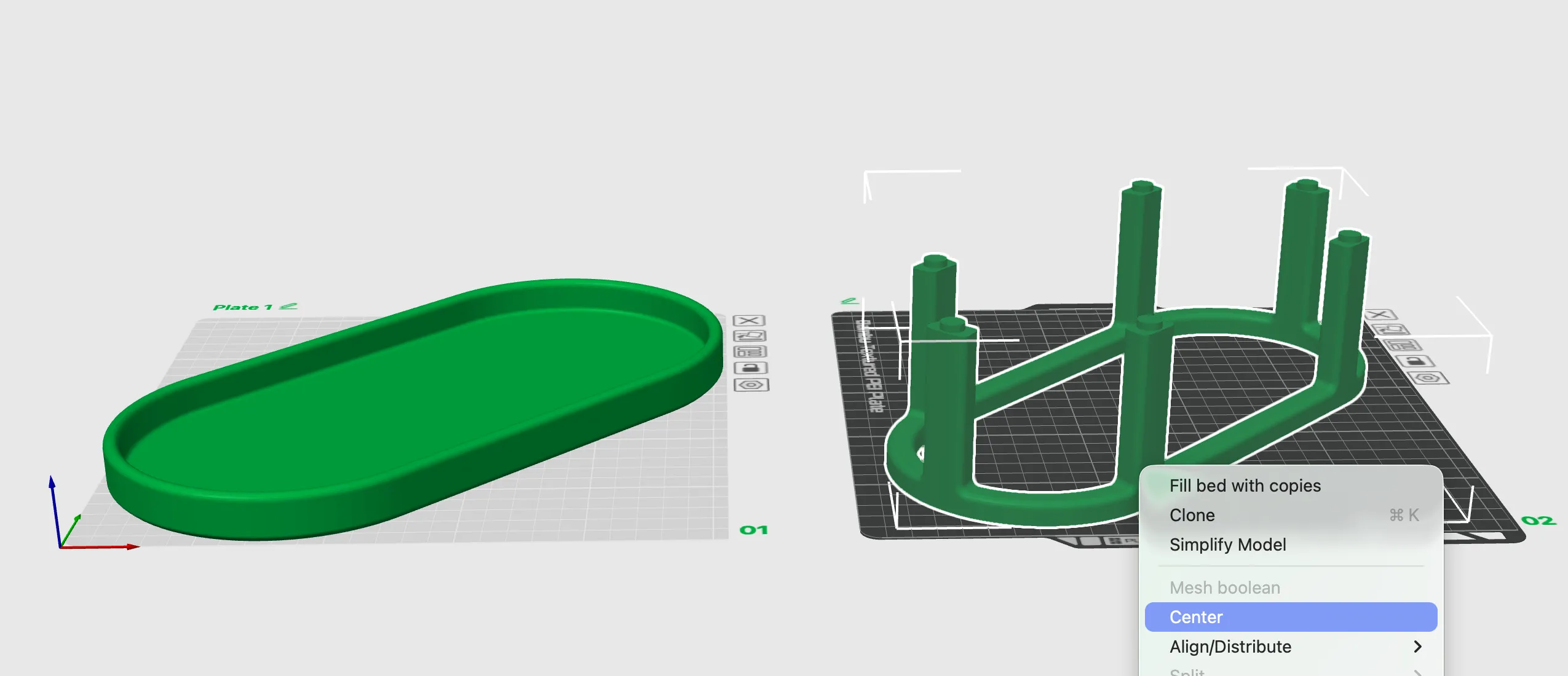 Parametric Large Food Bowl / Plate Raiser for Pets - Free 3D Print ...