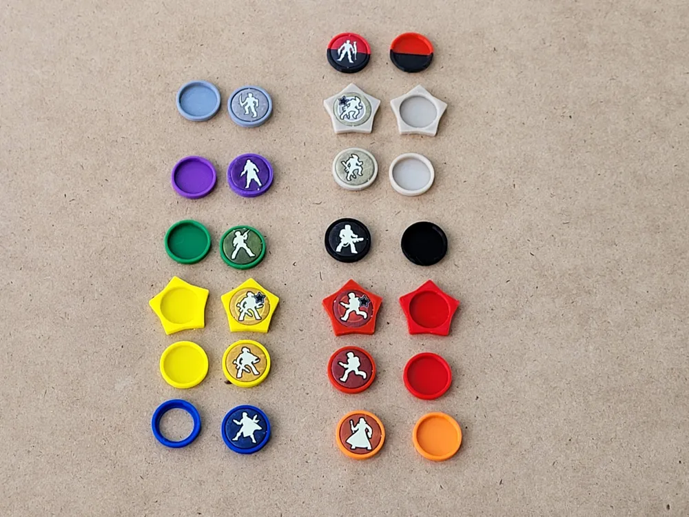 Dune Board Game Trooper Token Inserts - Free 3D Print Model - MakerWorld