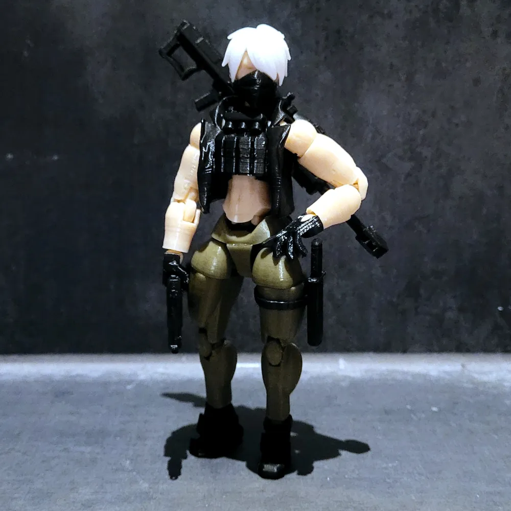 Dummy 13 Mercenary Team - The Sniper - Free 3D Print Model - MakerWorld