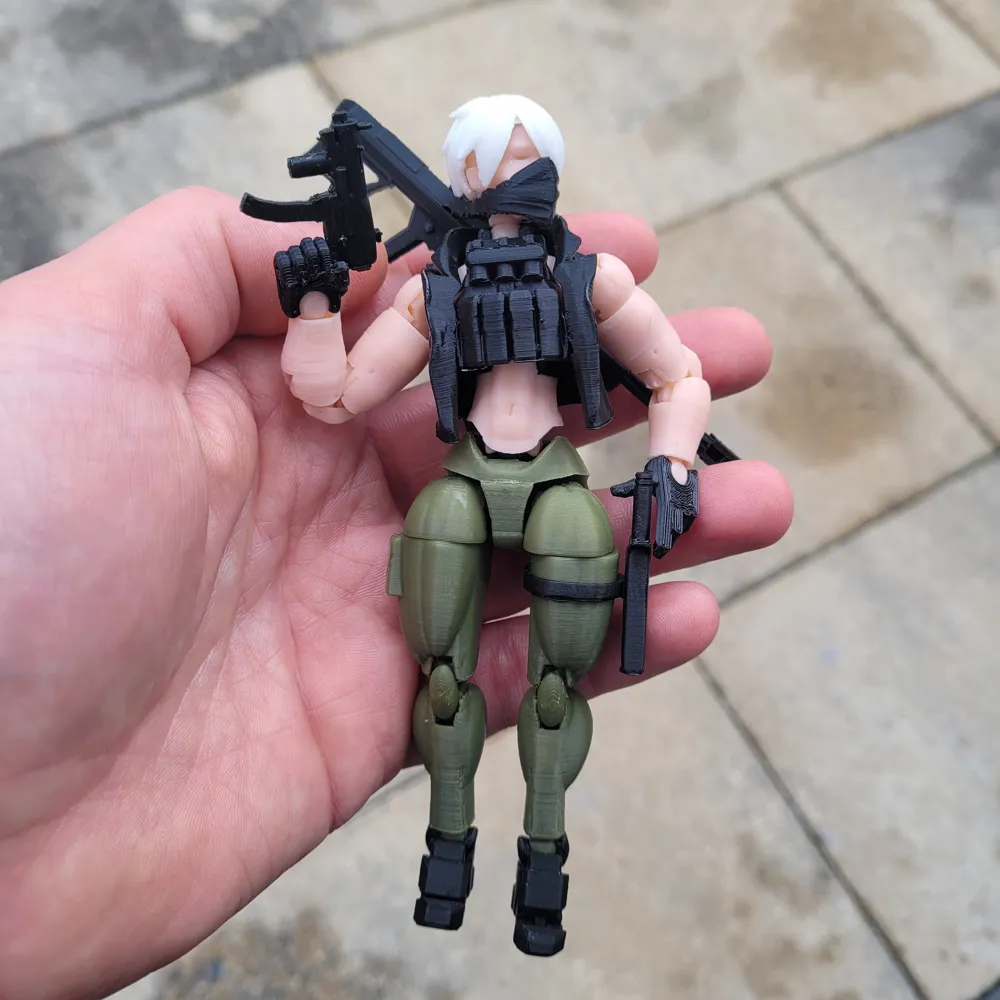 Dummy 13 Mercenary Team - The Sniper - Free 3D Print Model - MakerWorld