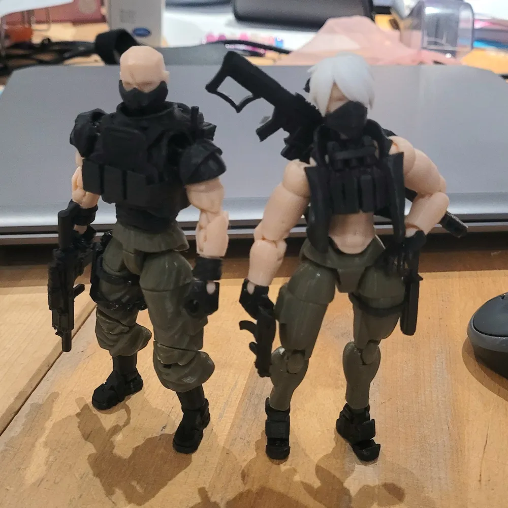 Dummy 13 雇佣兵小队 - 狙击手 - 免费 3D 打印模型 - MakerWorld