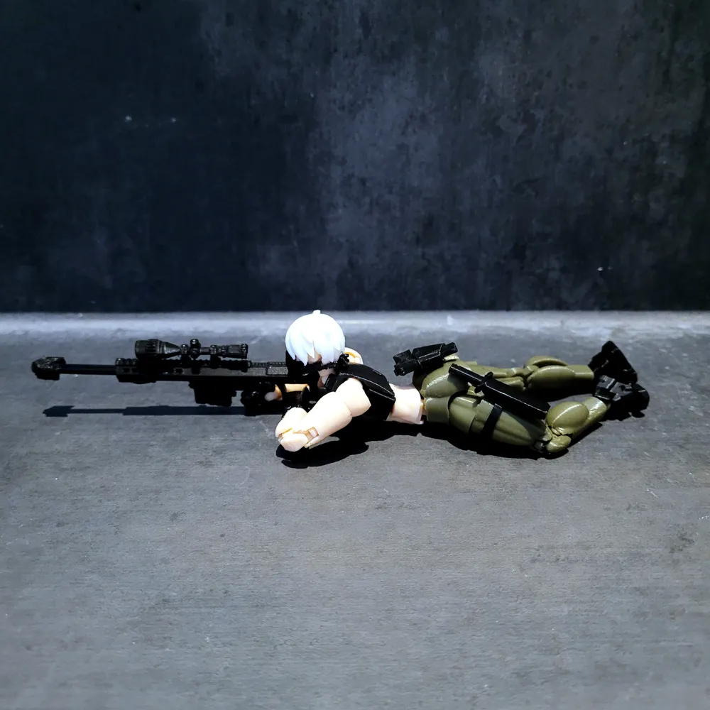 Dummy 13 Mercenary Team - The Sniper - Free 3D Print Model - MakerWorld