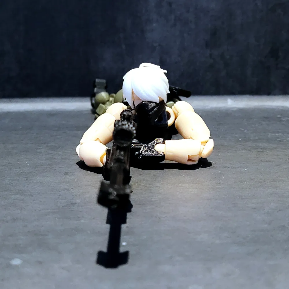 Dummy 13 雇佣兵小队 - 狙击手 - 免费 3D 打印模型 - MakerWorld