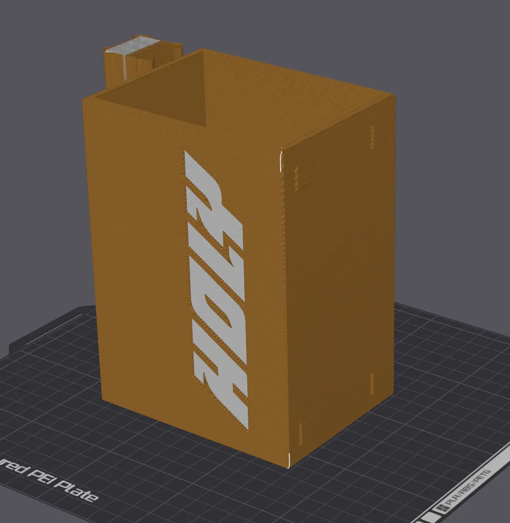"HOLY" Sample Holder including Stackable Box - Free 3D Print Model ...