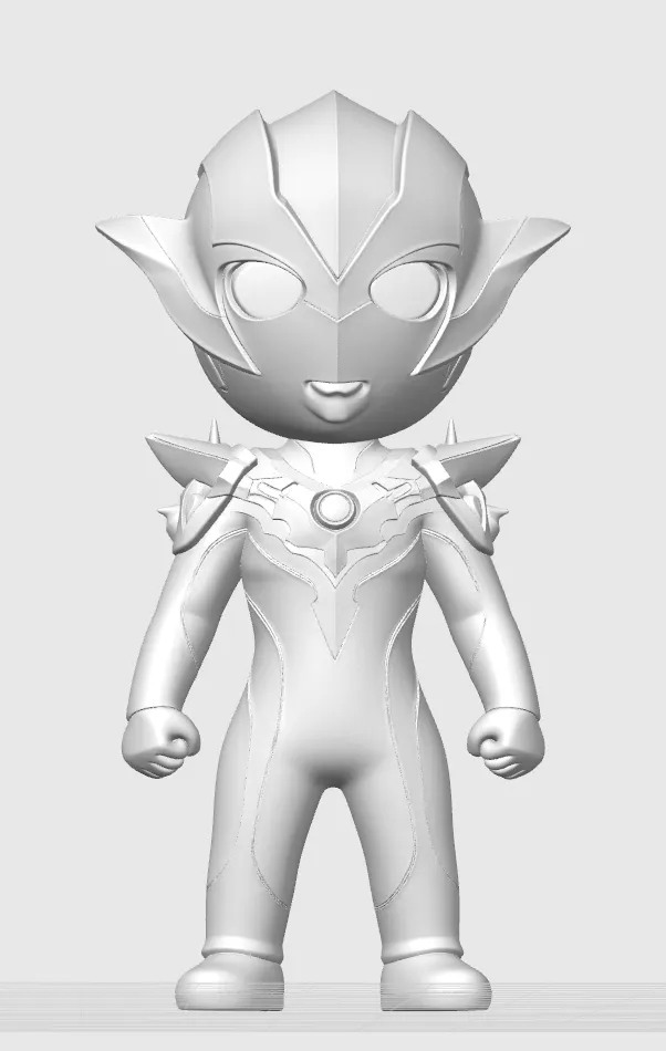 Chibi Ultraman Grigio - Free 3D Print Model - MakerWorld