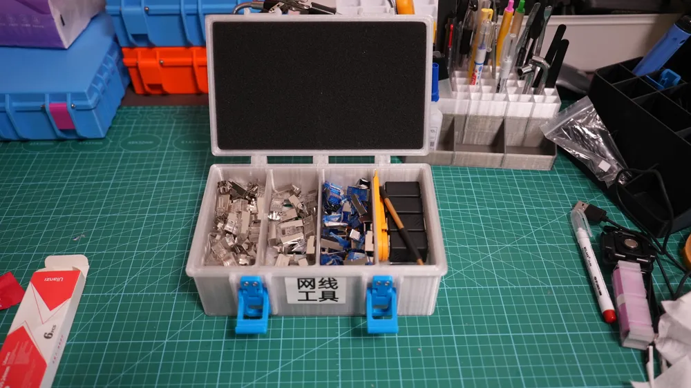 Tool storage box - and its accompanying various liners - Free 3D Print ...