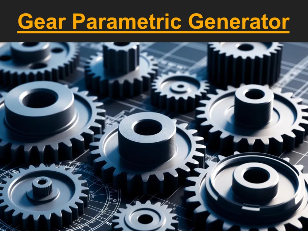 Ultimate Gear Parametric Generator - Free 3D Print Model - MakerWorld