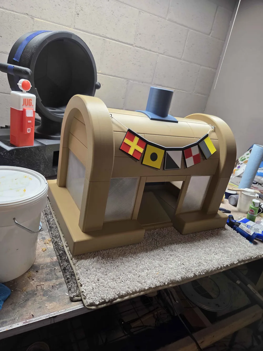 Krusty Krab Cat House - Free 3D Print Model - MakerWorld