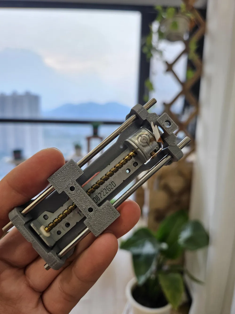 Optical drive stepper motor slide, laser engraver bracket - Free 3D ...