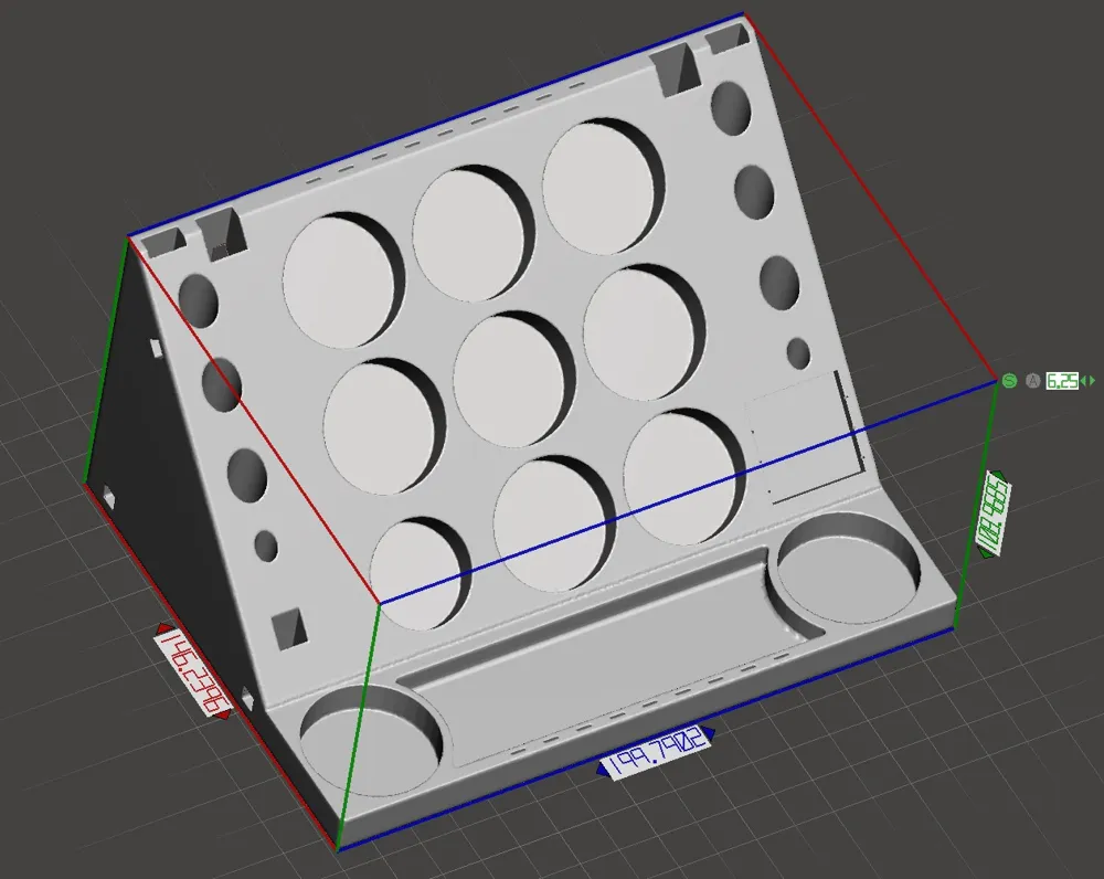 M DesignSet Part 1,2 (Ceramic Stand+Name Tag) - Free 3D Print Model ...