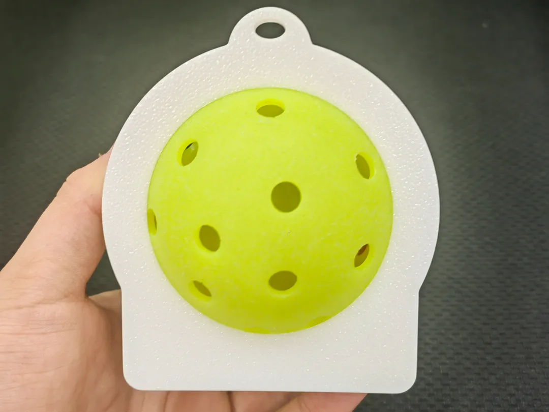 Pickleball Pendant Stand - Free 3D Print Model - MakerWorld