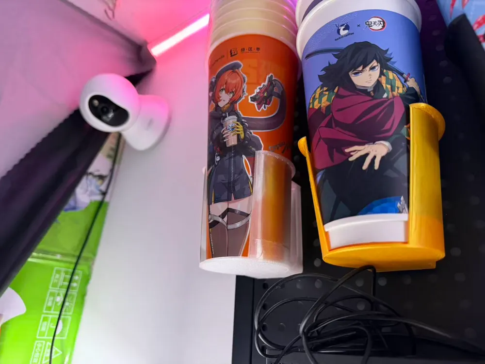 Co-branded ice cup holder for 16mm pegboard (COCO/Chabaidao) - Free 3D ...