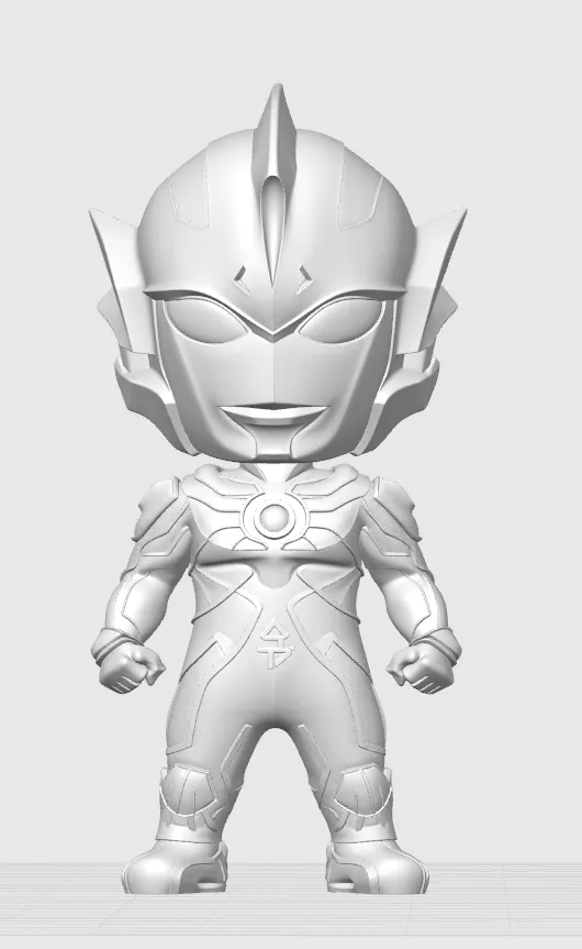 Chibi Ultraman Legend - Free 3D Print Model - MakerWorld