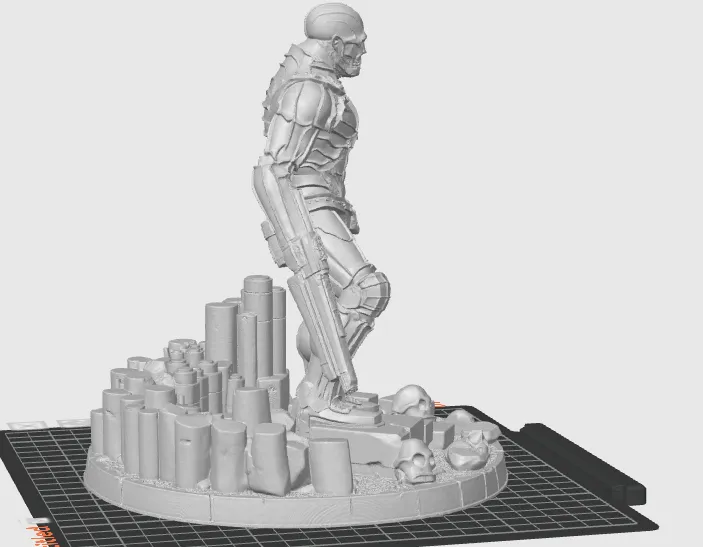 TZ-1000 Cybernetic zombie - Free 3D Print Model - MakerWorld