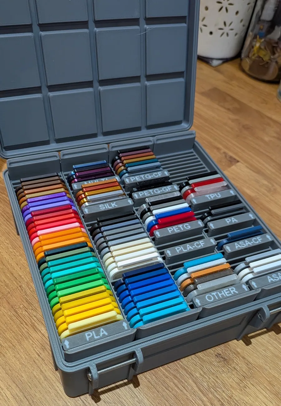 Swatch Sample - Divider labels - Free 3D Print Model - MakerWorld