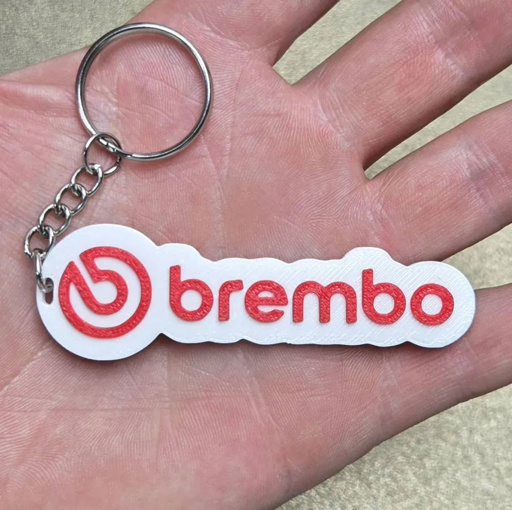 Brembo Keychain 2 versions Multi and NO Multicolor - Modèle d ...