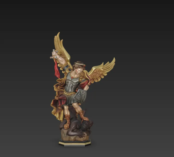 San Michael Archangel - San Michele Arcangelo - Free 3D Print Model ...