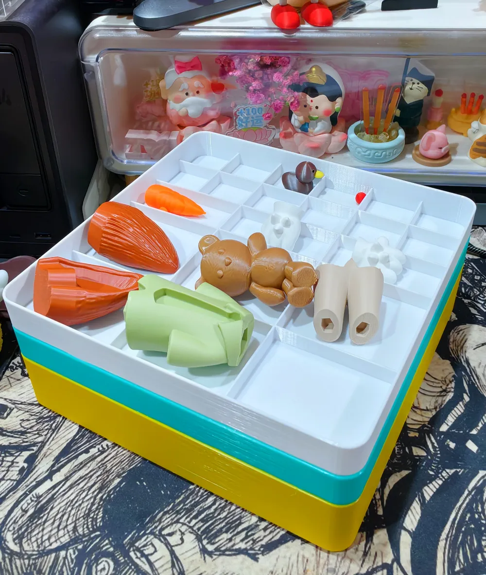 Stackable Parts Tray - Figure Parts Storage and Organization - Free 3D ...