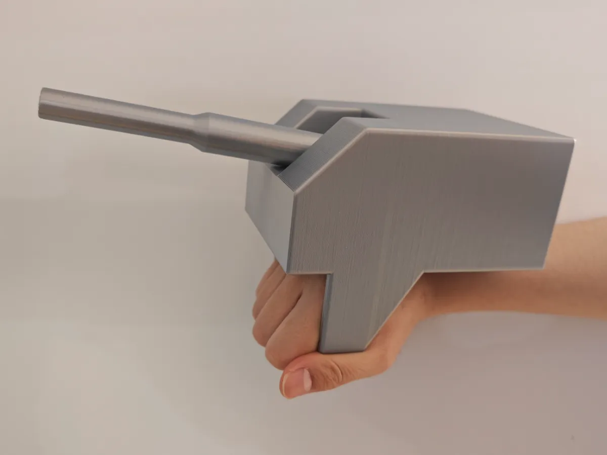Handheld Naval Gun Model - Free 3D Print Model - MakerWorld
