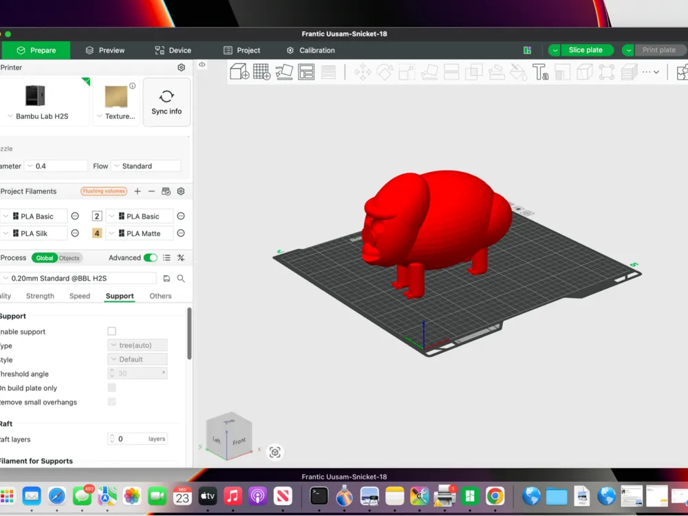 gorilla - Free 3D Print Model - MakerWorld